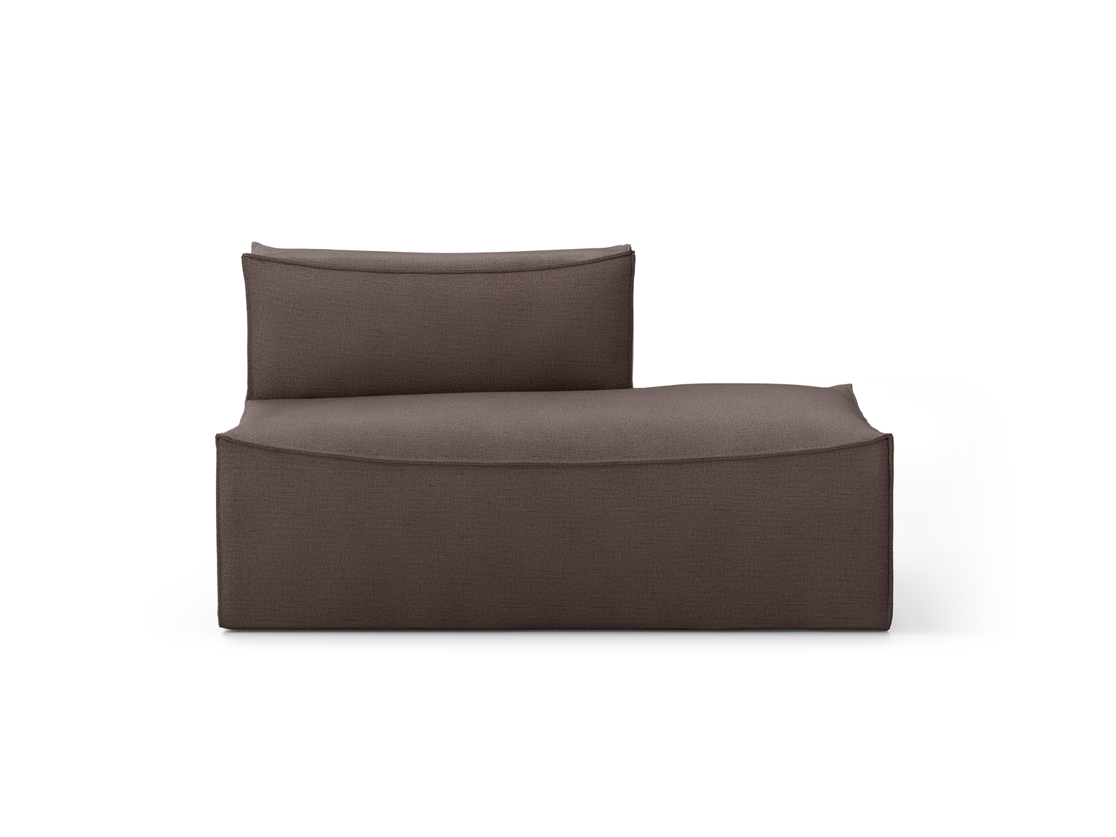 Canapé Catena extrémité ouverte droite S301 Hot M. - Marron par Ferm Living