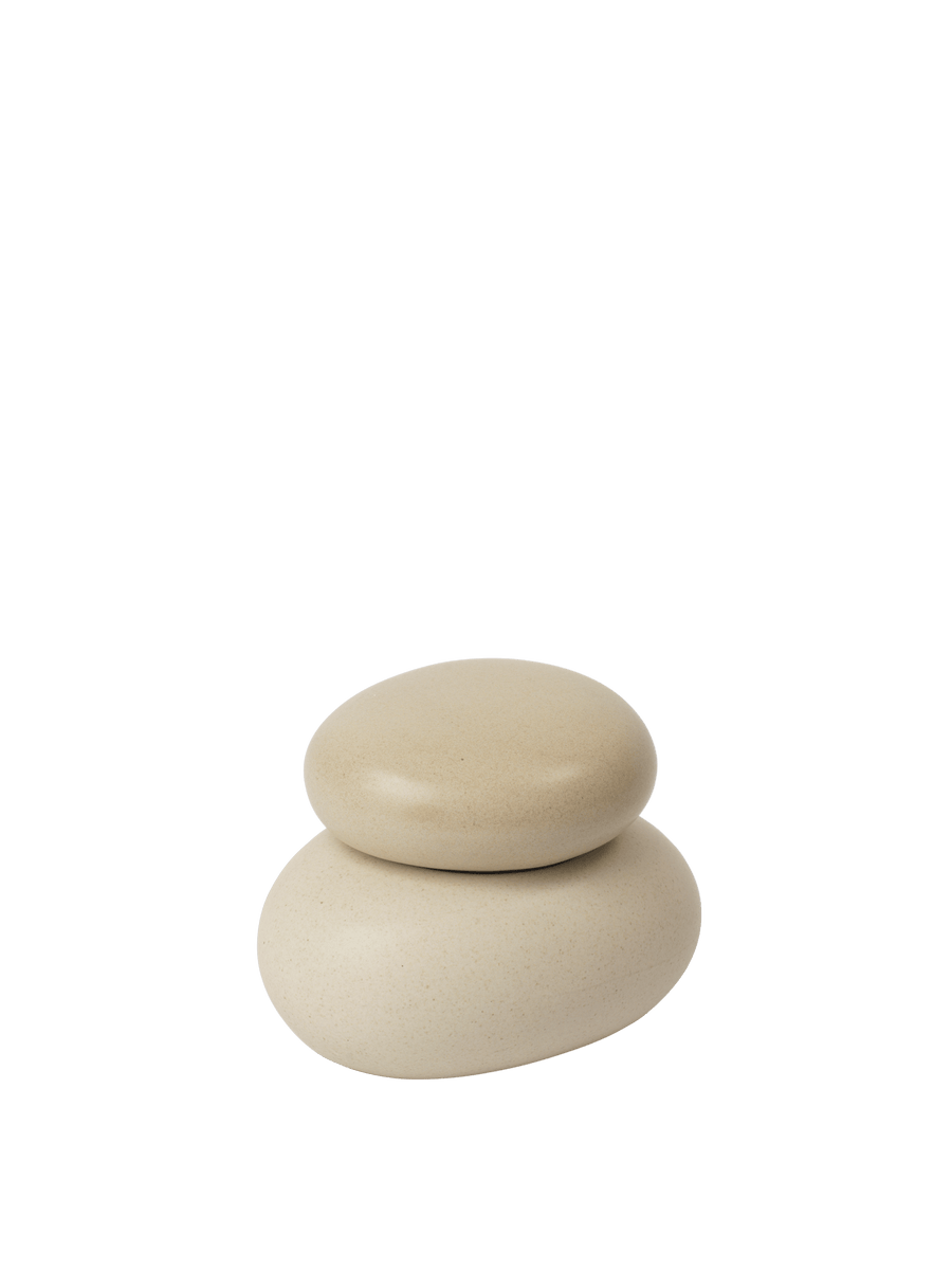 Pebble Box - Klein - Sand/Creme – Ferm Living
