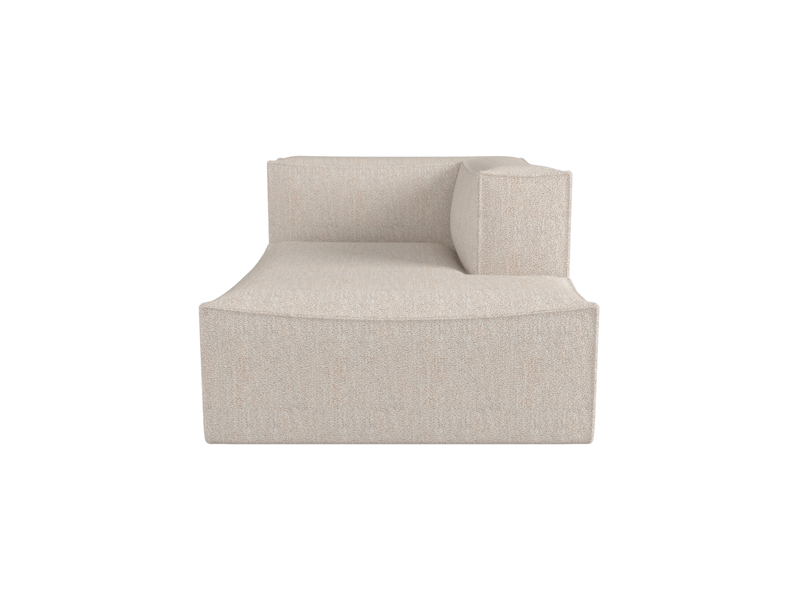 Catena Sofa Chaise Longue Right L601 Soft Bouclé - Natural – Ferm Living