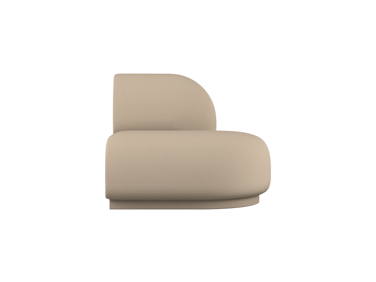 Canapé Rico Module ouvert - Gauche - Tonus - Off-white – Ferm Living